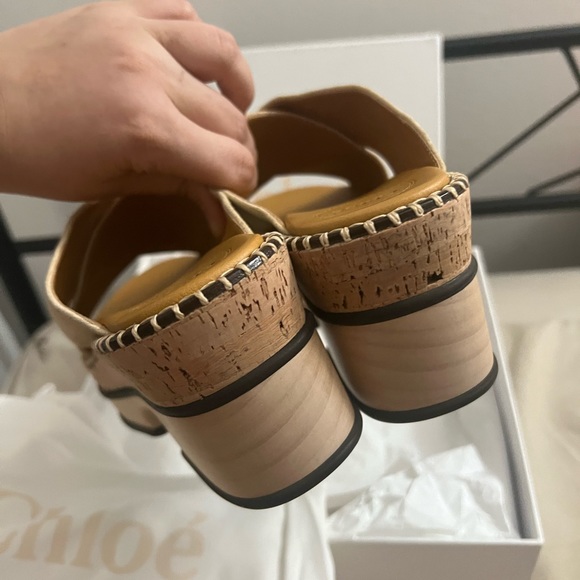 Chloe | Shoes | New Chloe Suede Platform Mule Sandals | Poshmark